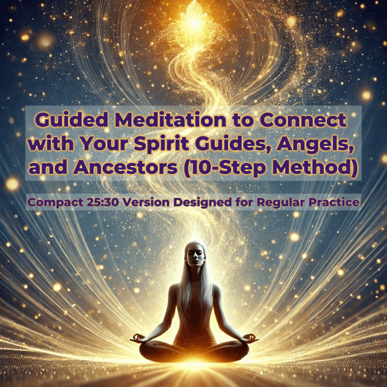 Guided Meditation to Connect with Your Spirit Guides, Angels, and ...